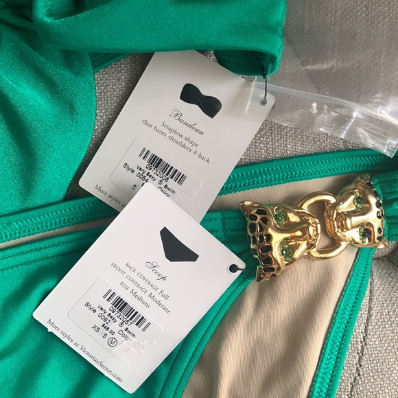 Victoria's Secret | Swim | New Emerald Green Victorias Secret Jaguar ...